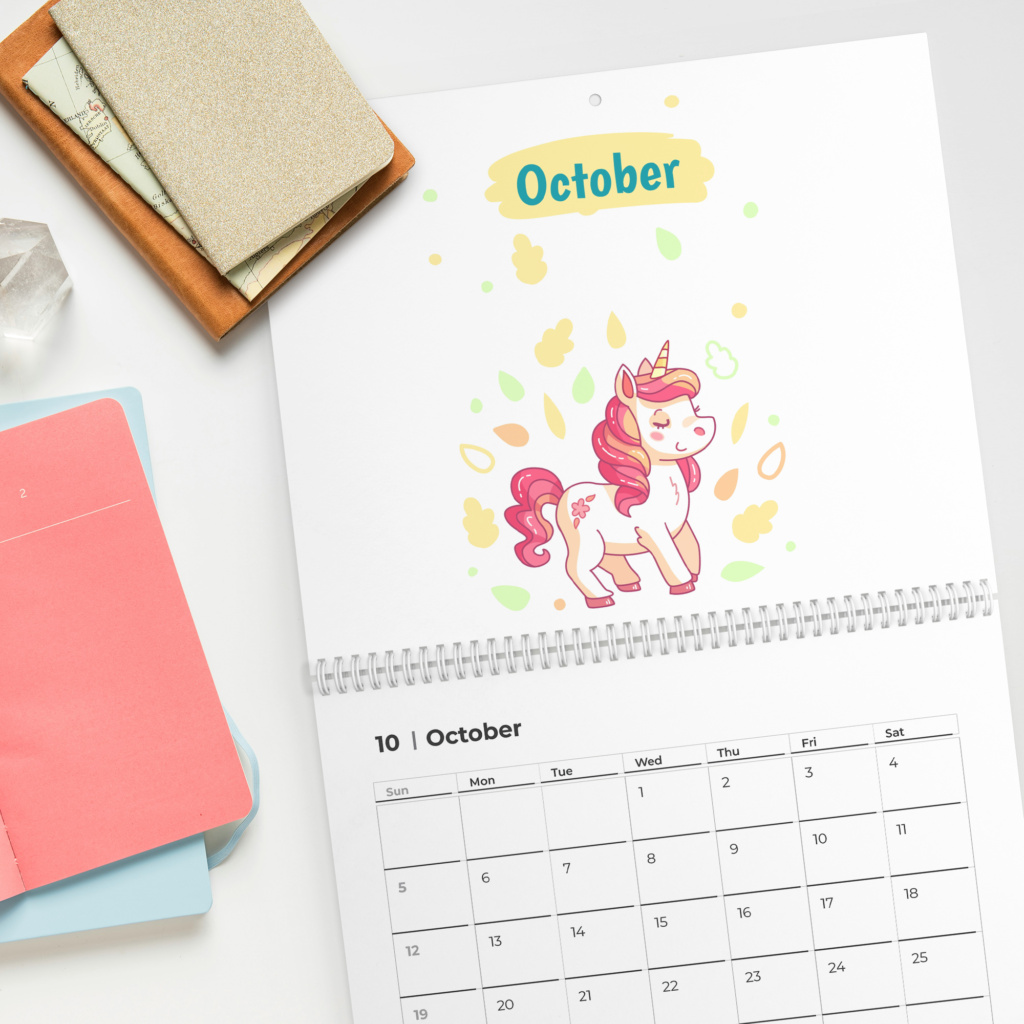 Automated Wall Calendar | teelaunch